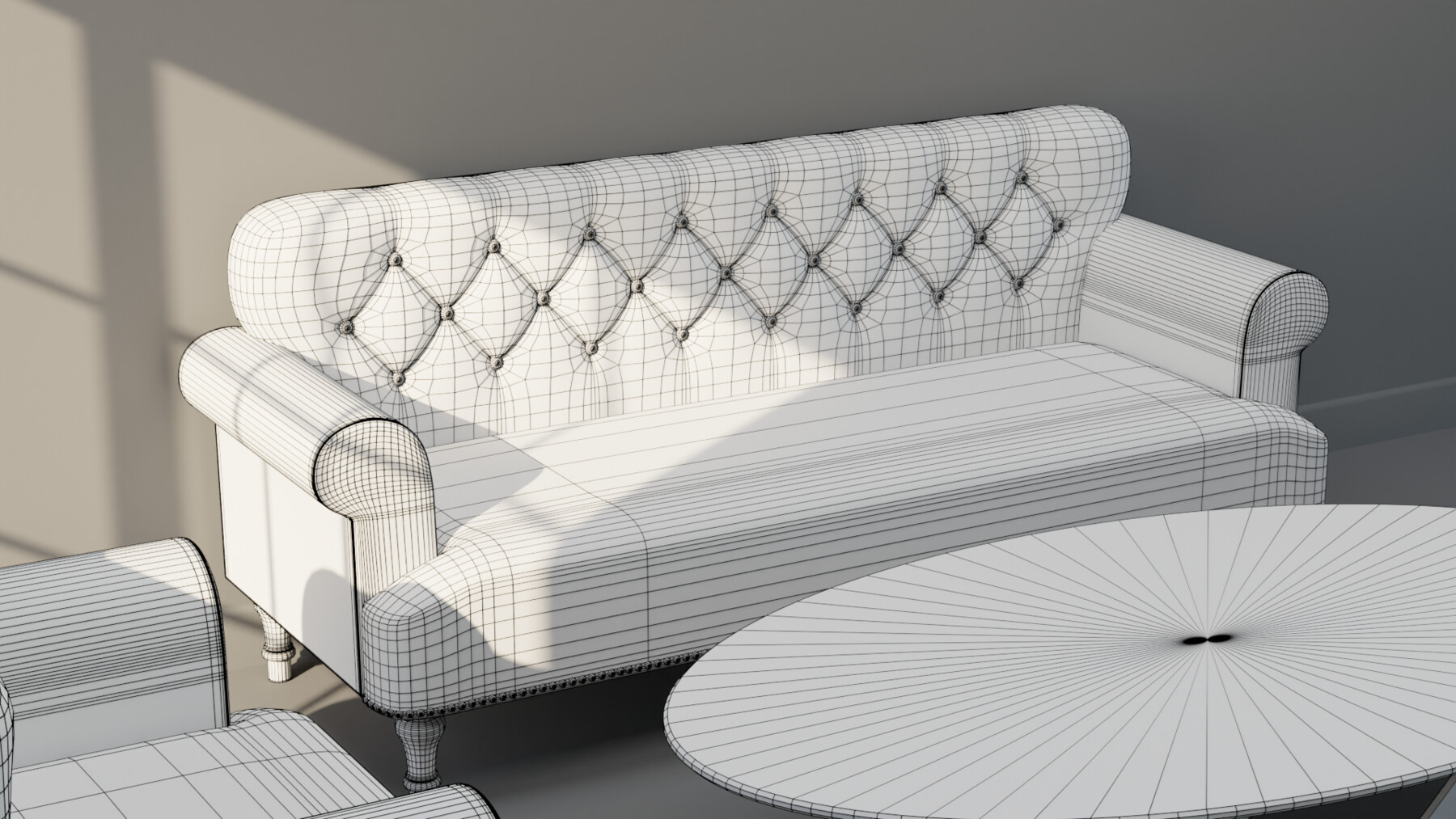 ArtStation - Sofa Set 09 | Game Assets