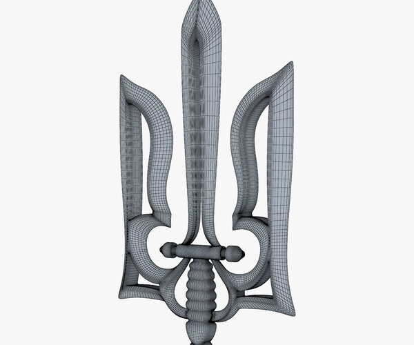 ArtStation - Stylized Ukrainian Tryzub M 1 | Resources