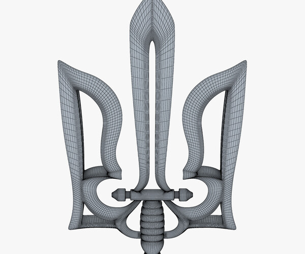 ArtStation - Stylized Ukrainian Tryzub M 1 | Resources