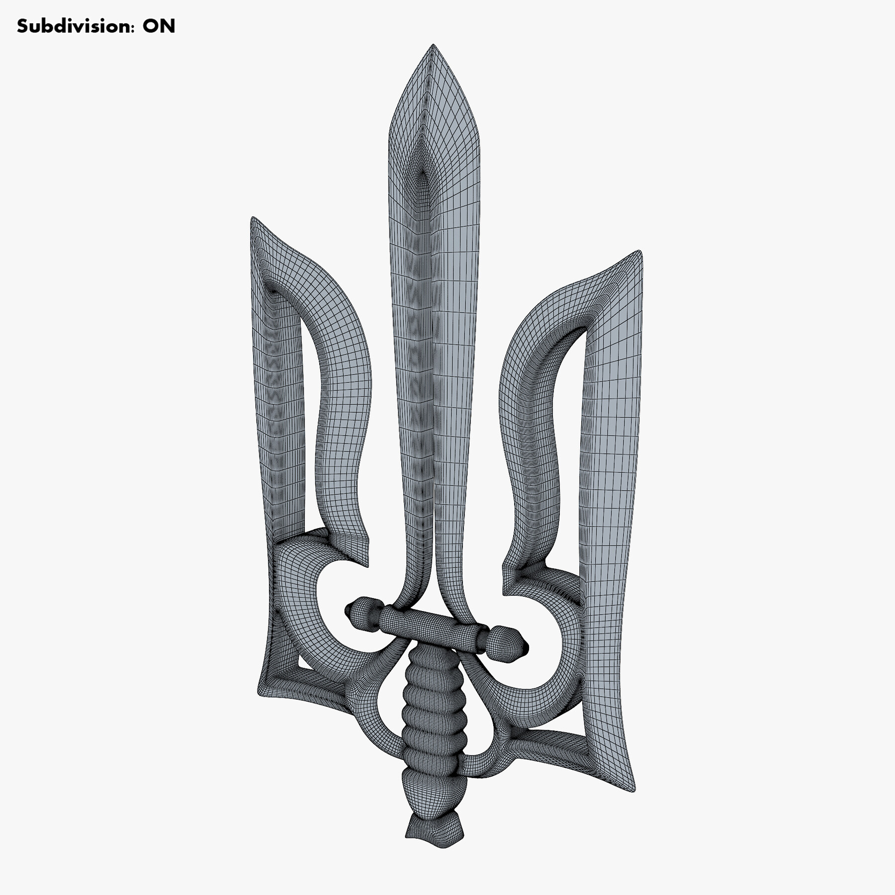 ArtStation - Stylized Ukrainian Tryzub M 1 | Resources