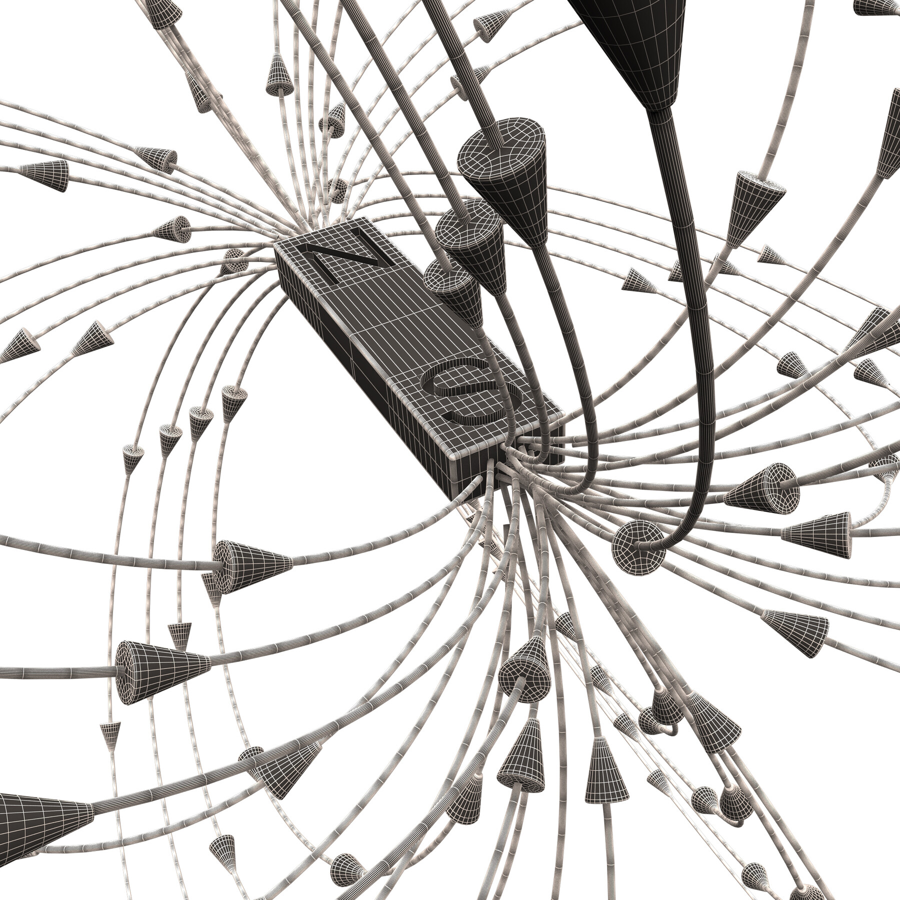 ArtStation - Magnetic Field Rectangle Bar Magnet | Resources