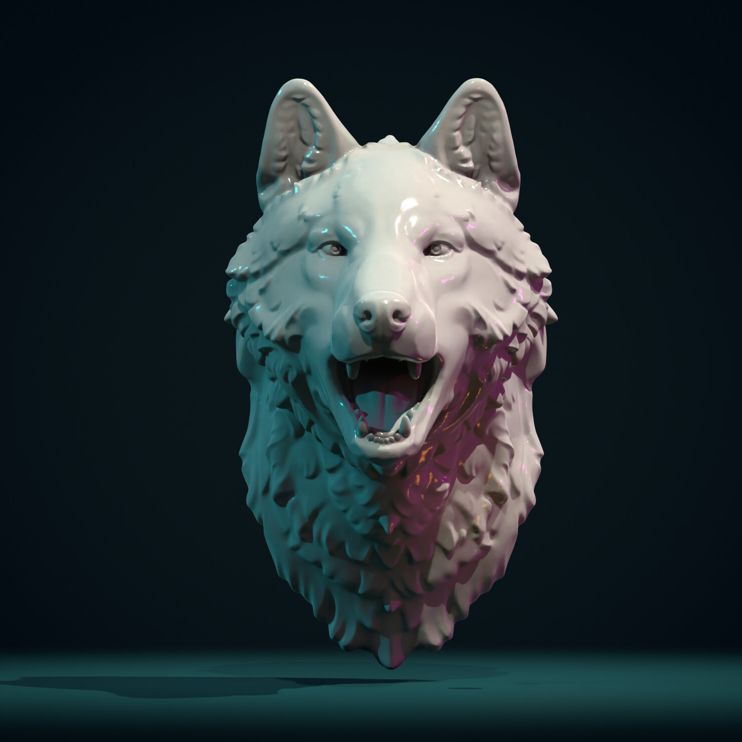 ArtStation - Wolf Head | Resources
