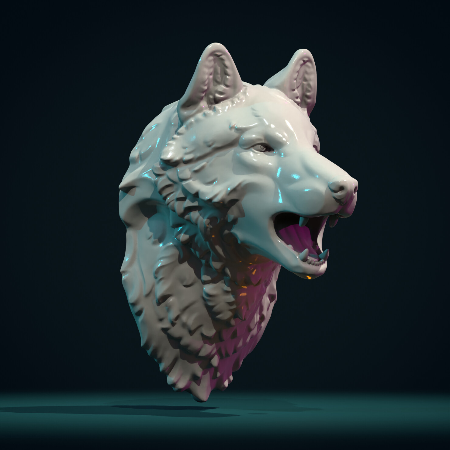 ArtStation - Wolf Head | Resources