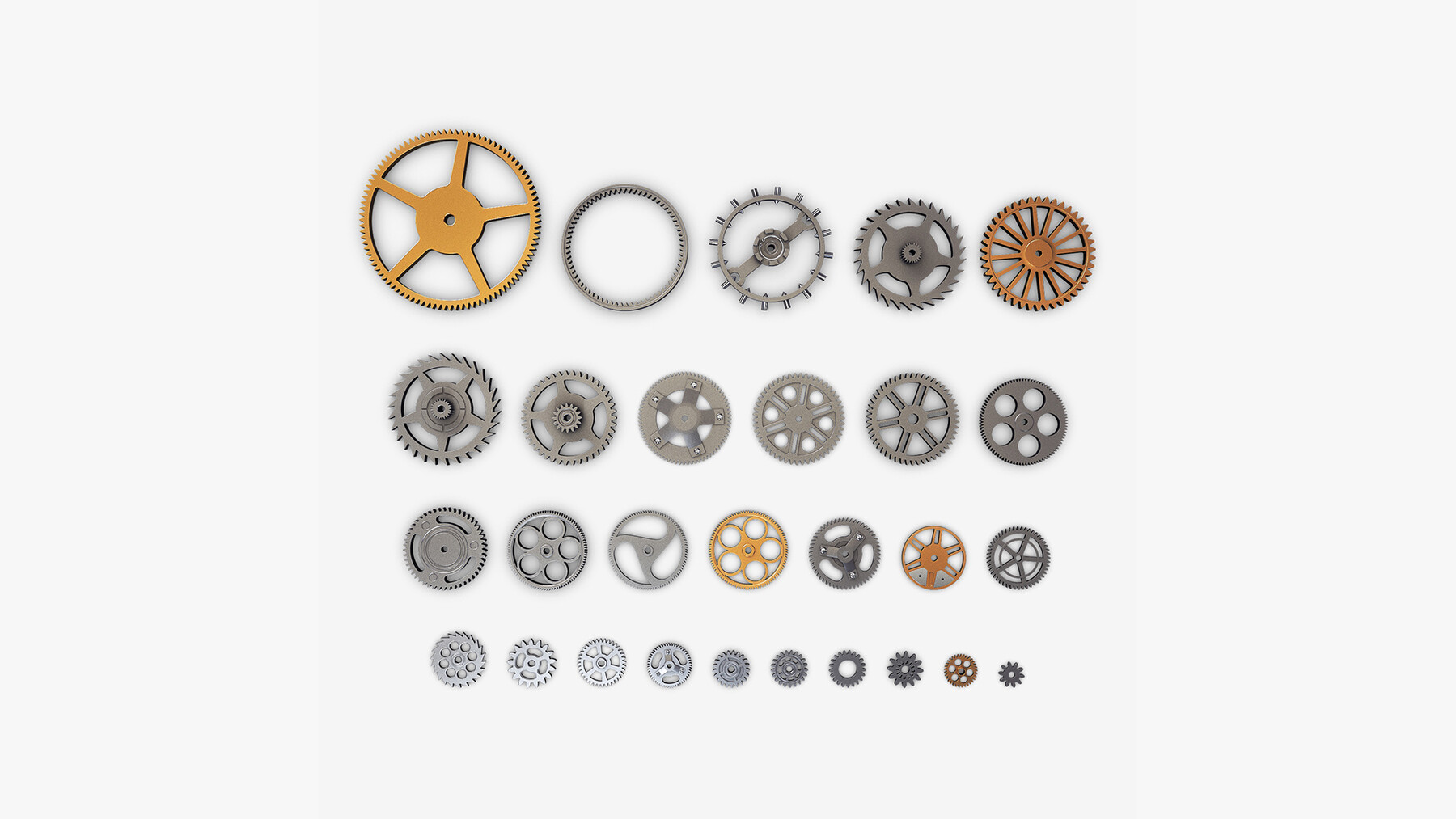 ArtStation - Gears Set v 3 | Resources