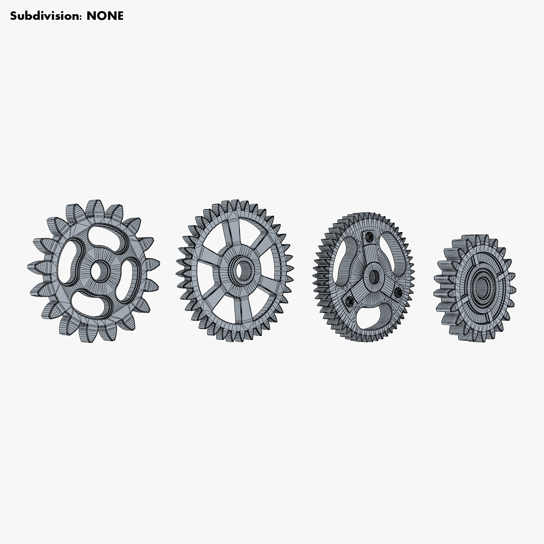 ArtStation - Gears Set v 3 | Resources