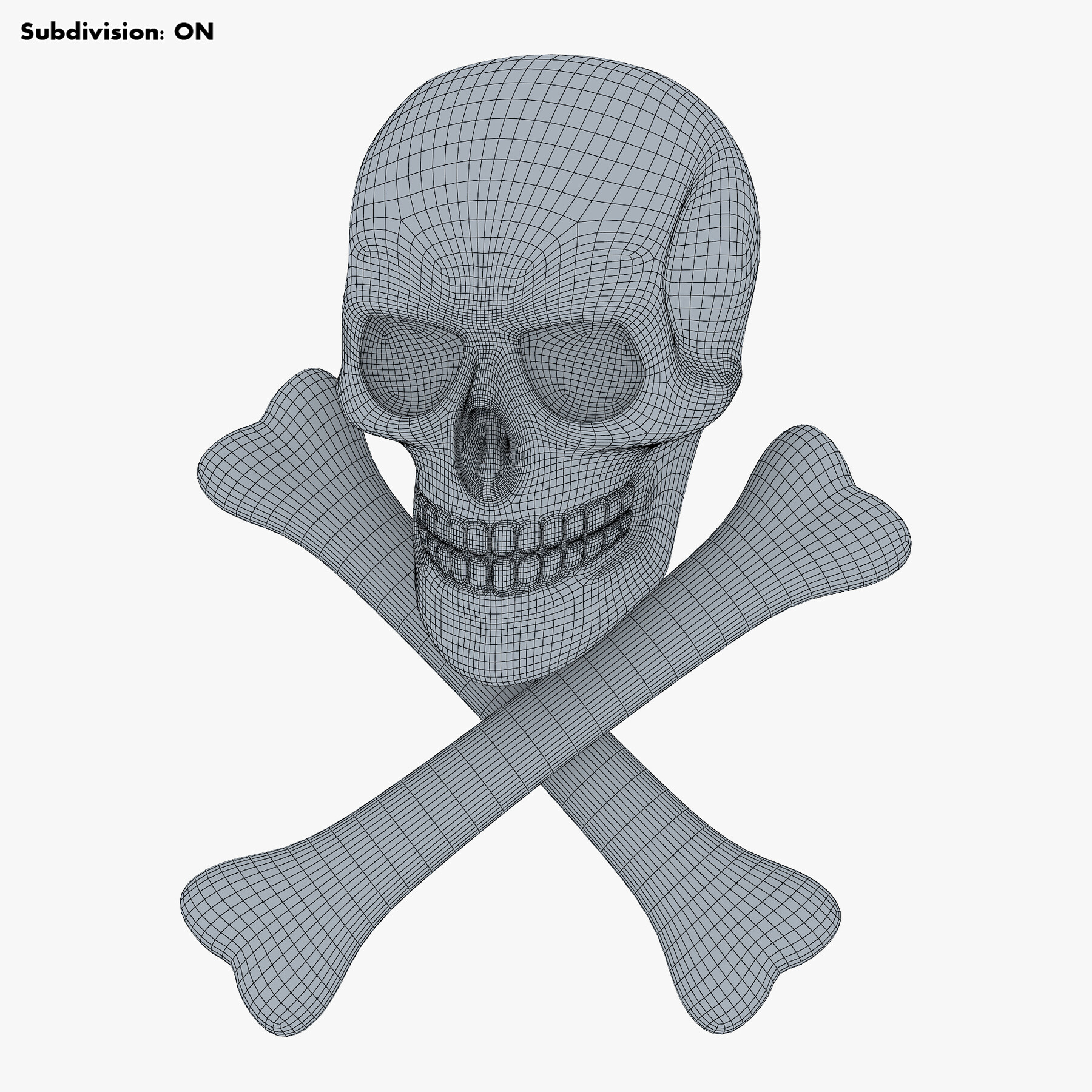 ArtStation - Pirate Skull Bones M 1 | Resources