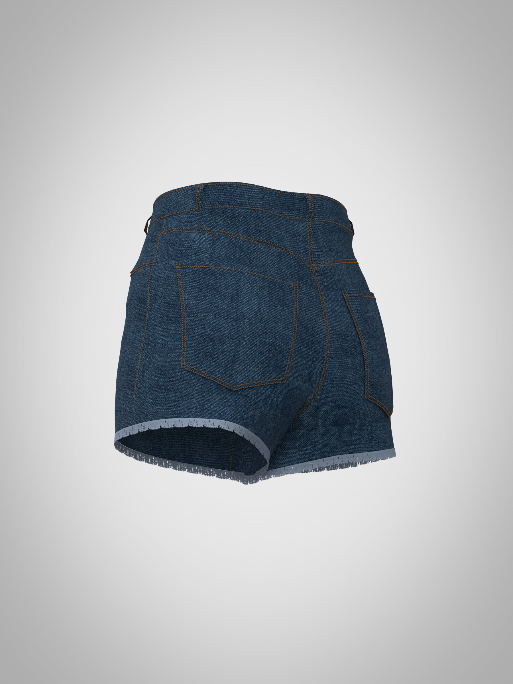 ArtStation - 3D DENIM SHORT / WOMEN | Resources