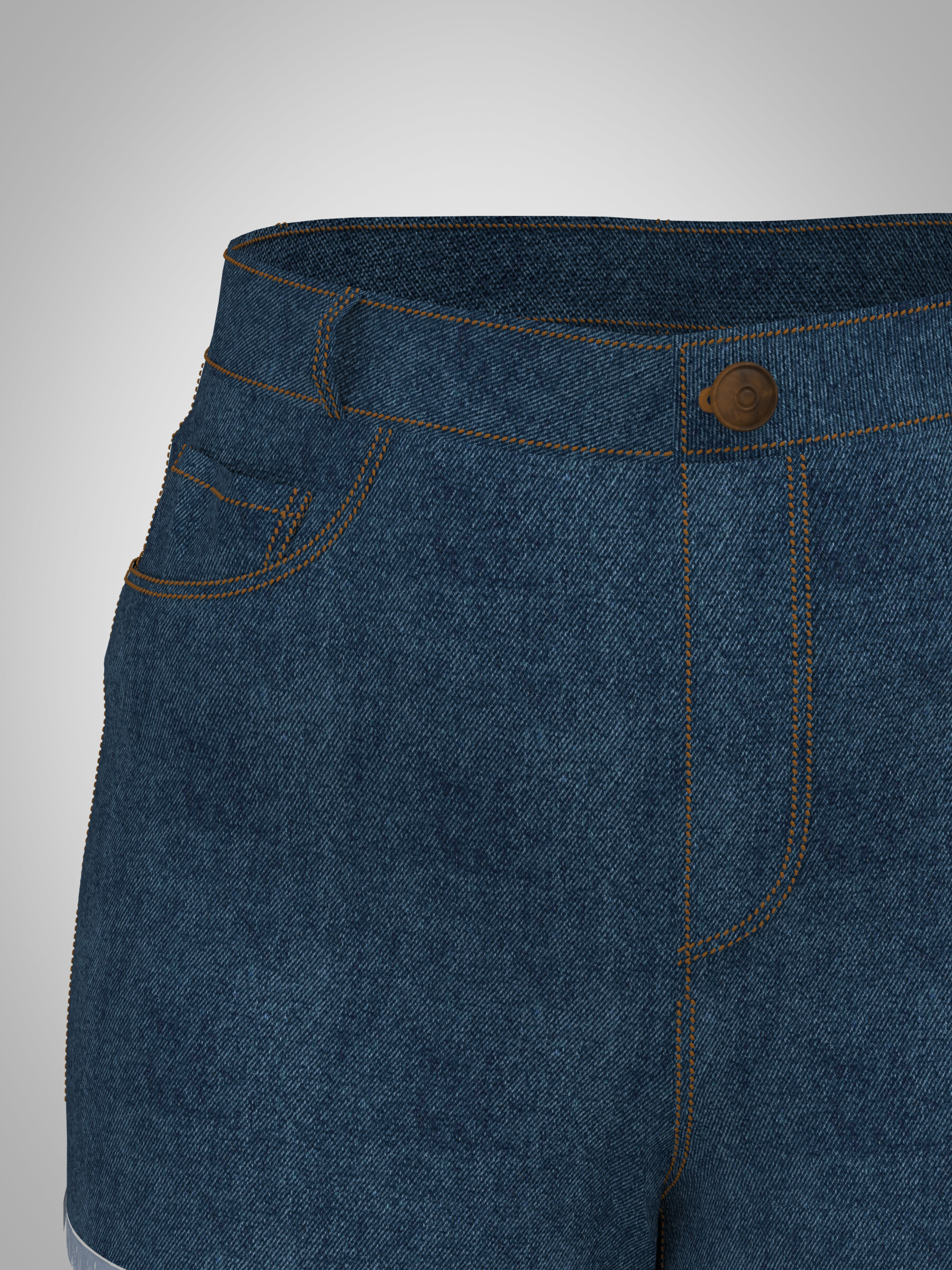 ArtStation - 3D DENIM SHORT / WOMEN | Resources