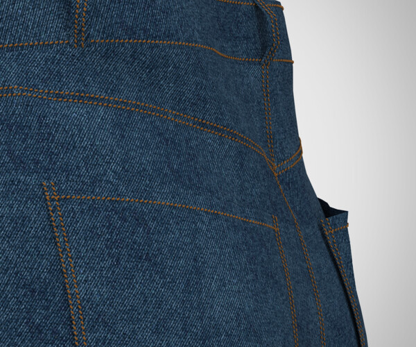 ArtStation - 3D DENIM SHORT / WOMEN | Resources