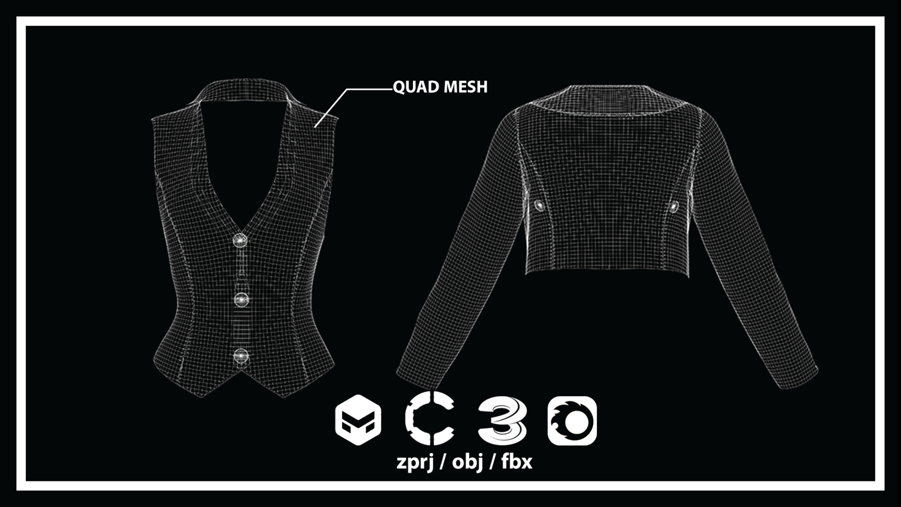 ArtStation - School Uniform | Game Assets