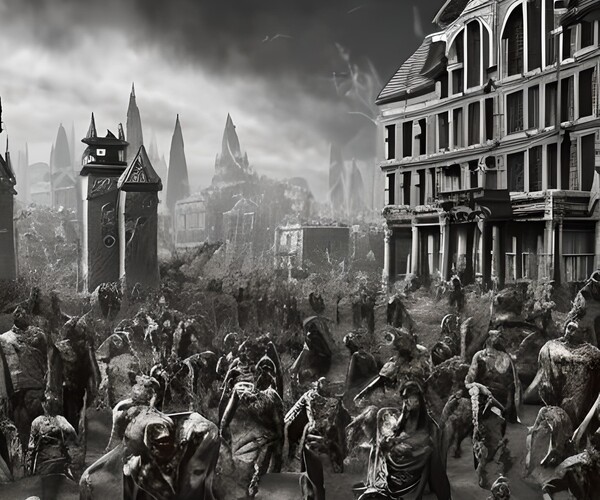 ArtStation - Amazing full collection of zombies and other styles of ...