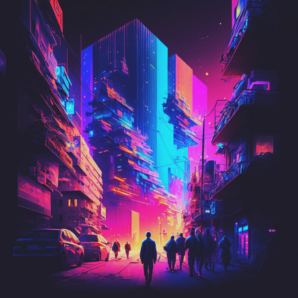ArtStation - 00000017 "Cyber Skies" | Artworks