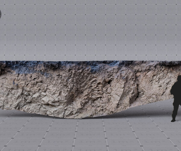 ArtStation - MUD scanned cliff asset, high quality, render ready – 2x ...