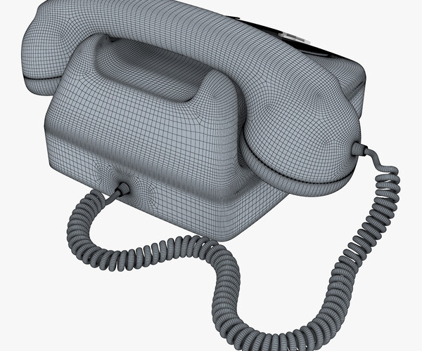 ArtStation - Retro Telephone M 2 | Resources