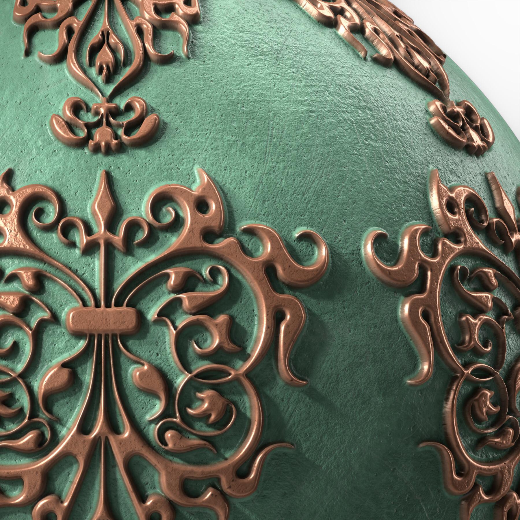 ArtStation - Plaster Materials 21- Ornament Plaster | Pbr | 4k ...