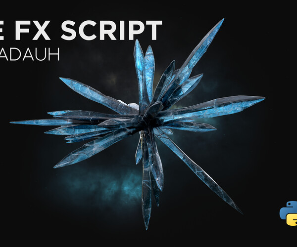 ArtStation - Ice Fx script | Resources