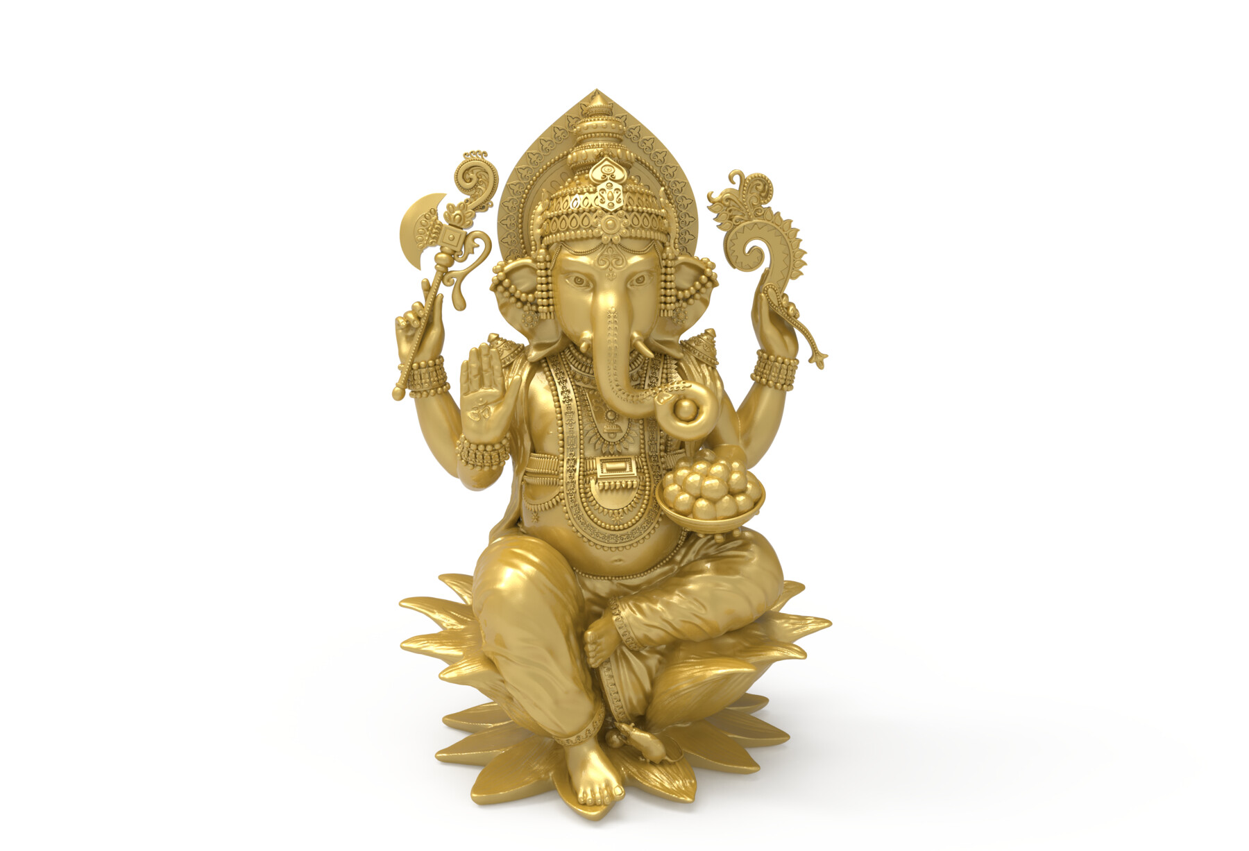 ArtStation - 3d ganesha file3 | 3d ganpati | ganesh cad file | ganesha ...