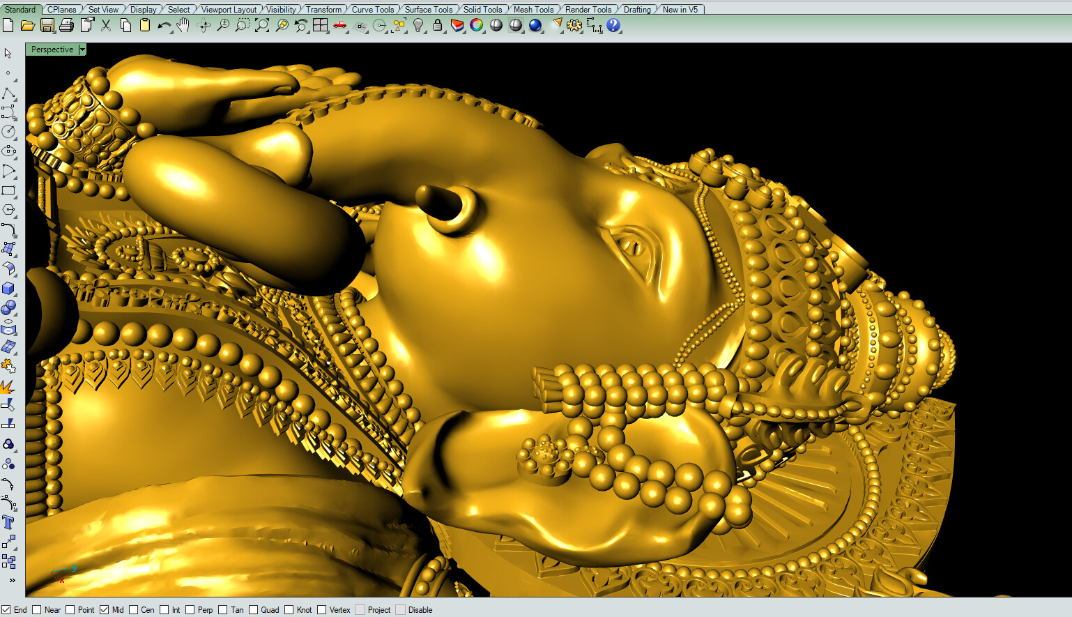 ArtStation - 3d ganesha file3 | 3d ganpati | ganesh cad file | ganesha ...