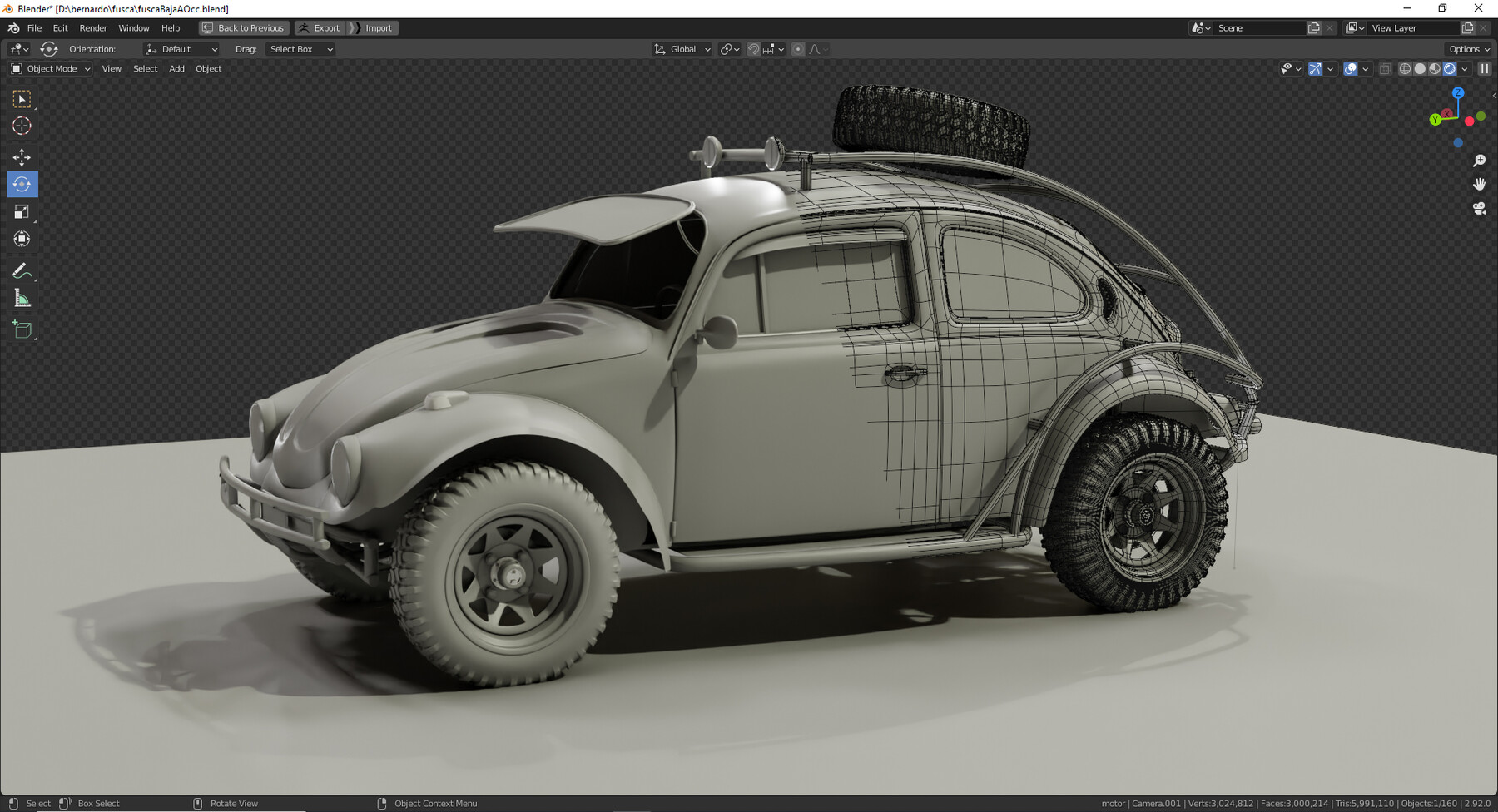 ArtStation - Off road Beetle Model | Resources
