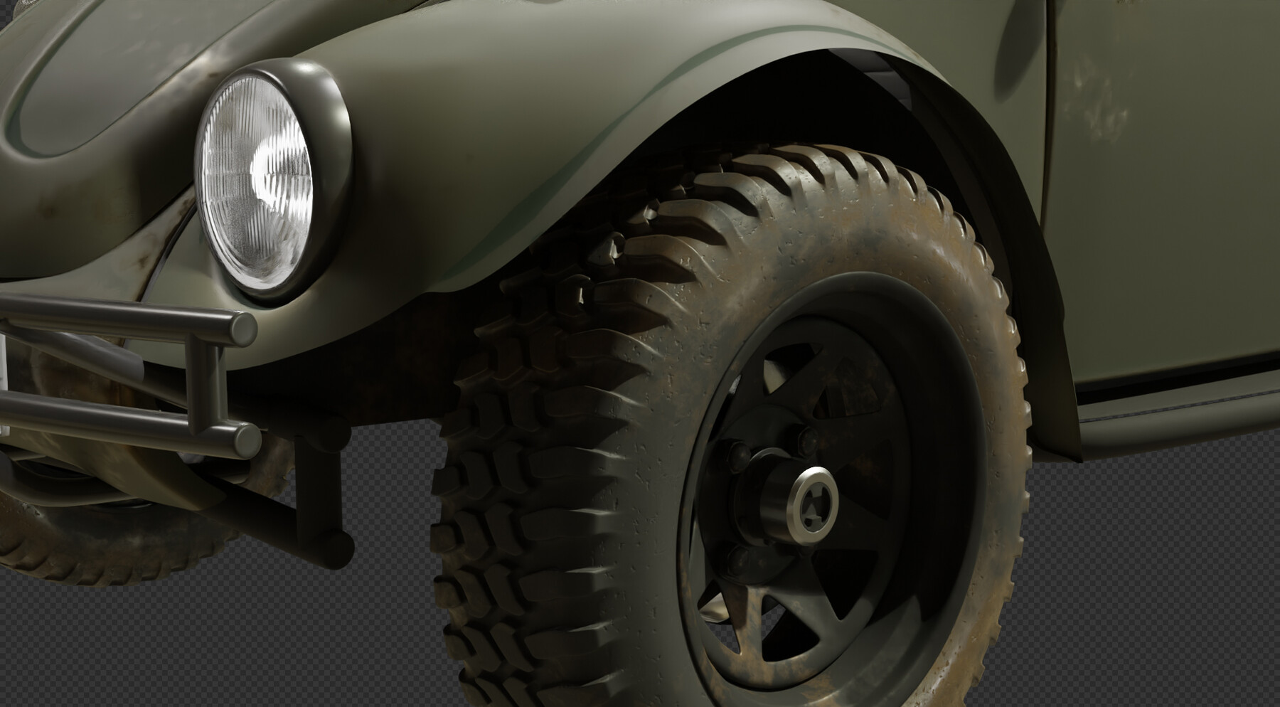 ArtStation - Off road Beetle Model | Resources