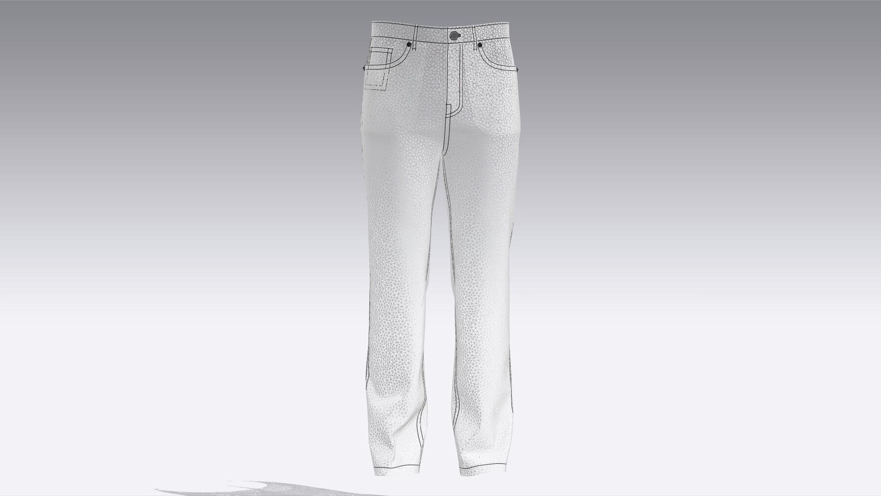 ArtStation - Jeans, Marvelous Designer, Clo3D +fbx, obj | Resources