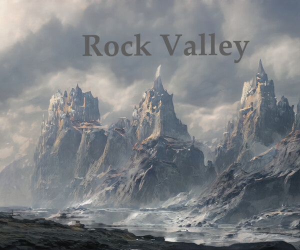 ArtStation - Rock Valley | Artworks