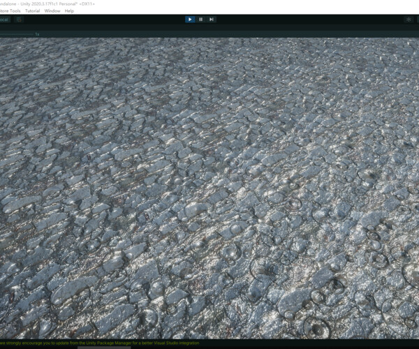 ArtStation - Unity VFX - Rainy Ground | Game Assets