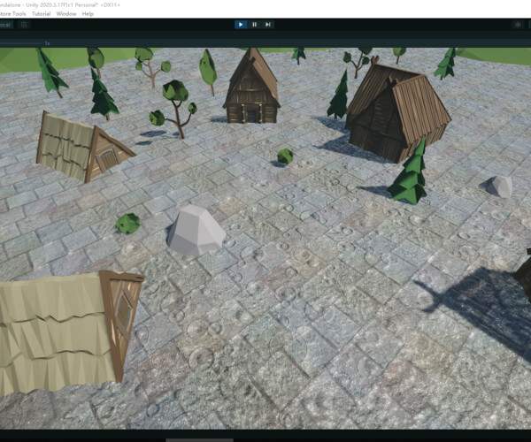 ArtStation - Unity VFX - Rainy Ground | Game Assets