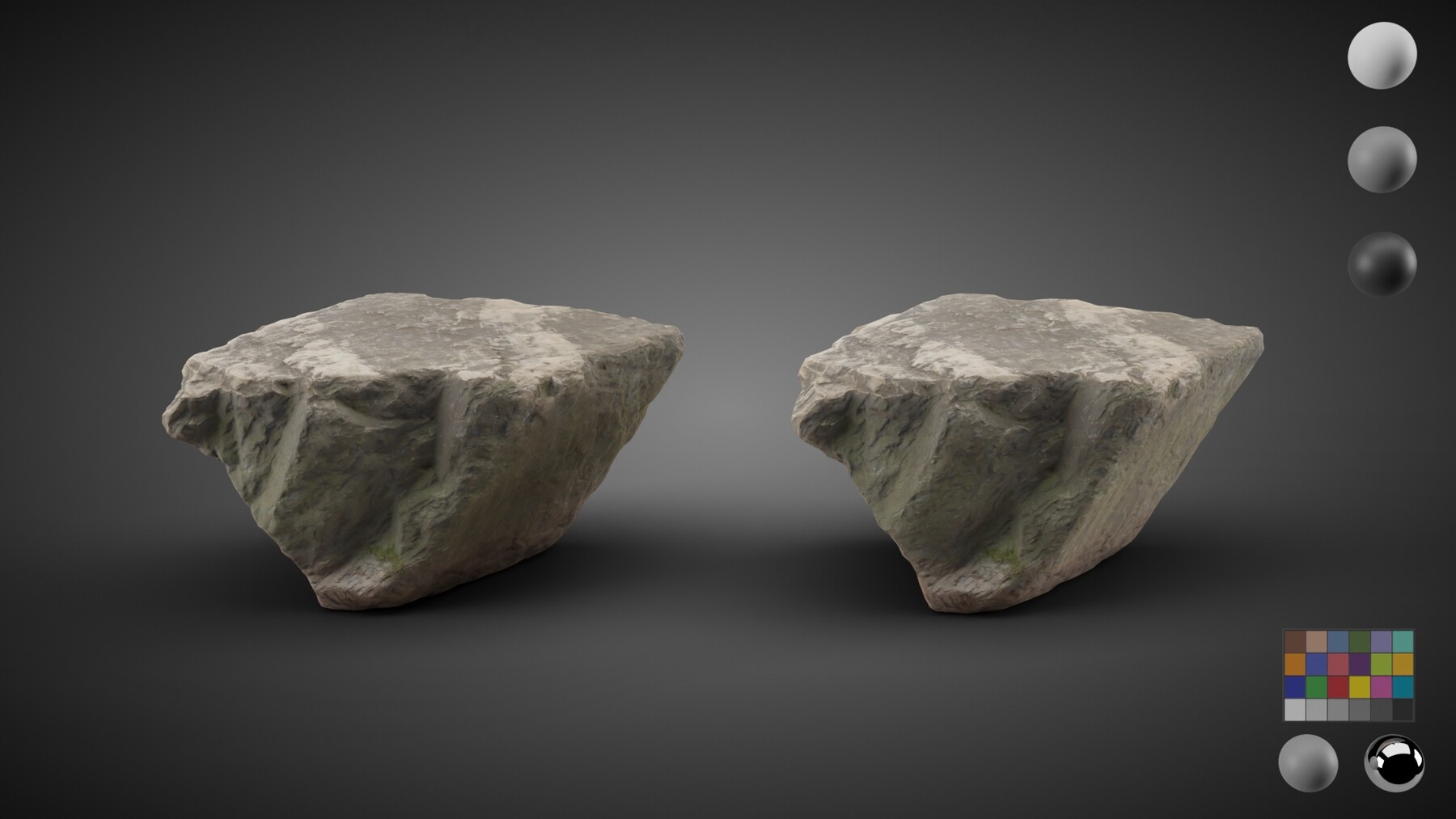 ArtStation - 9 Scan Stones | Game Assets