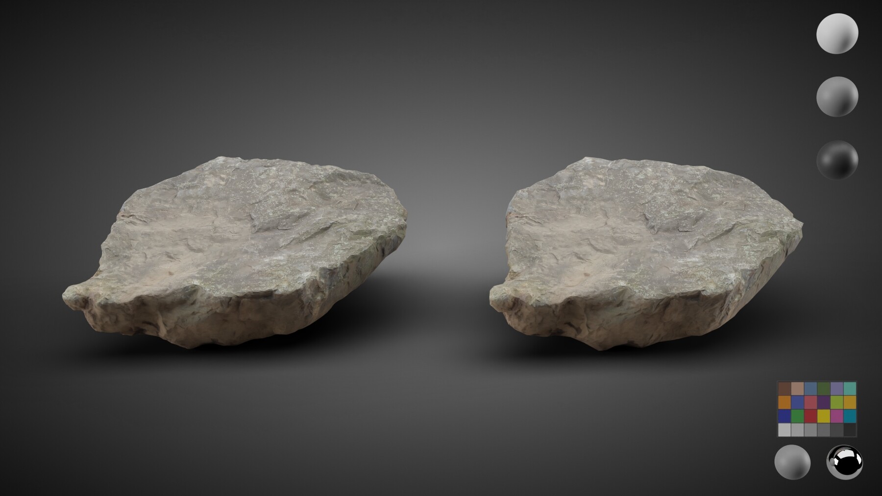 ArtStation - 9 Scan Stones | Game Assets