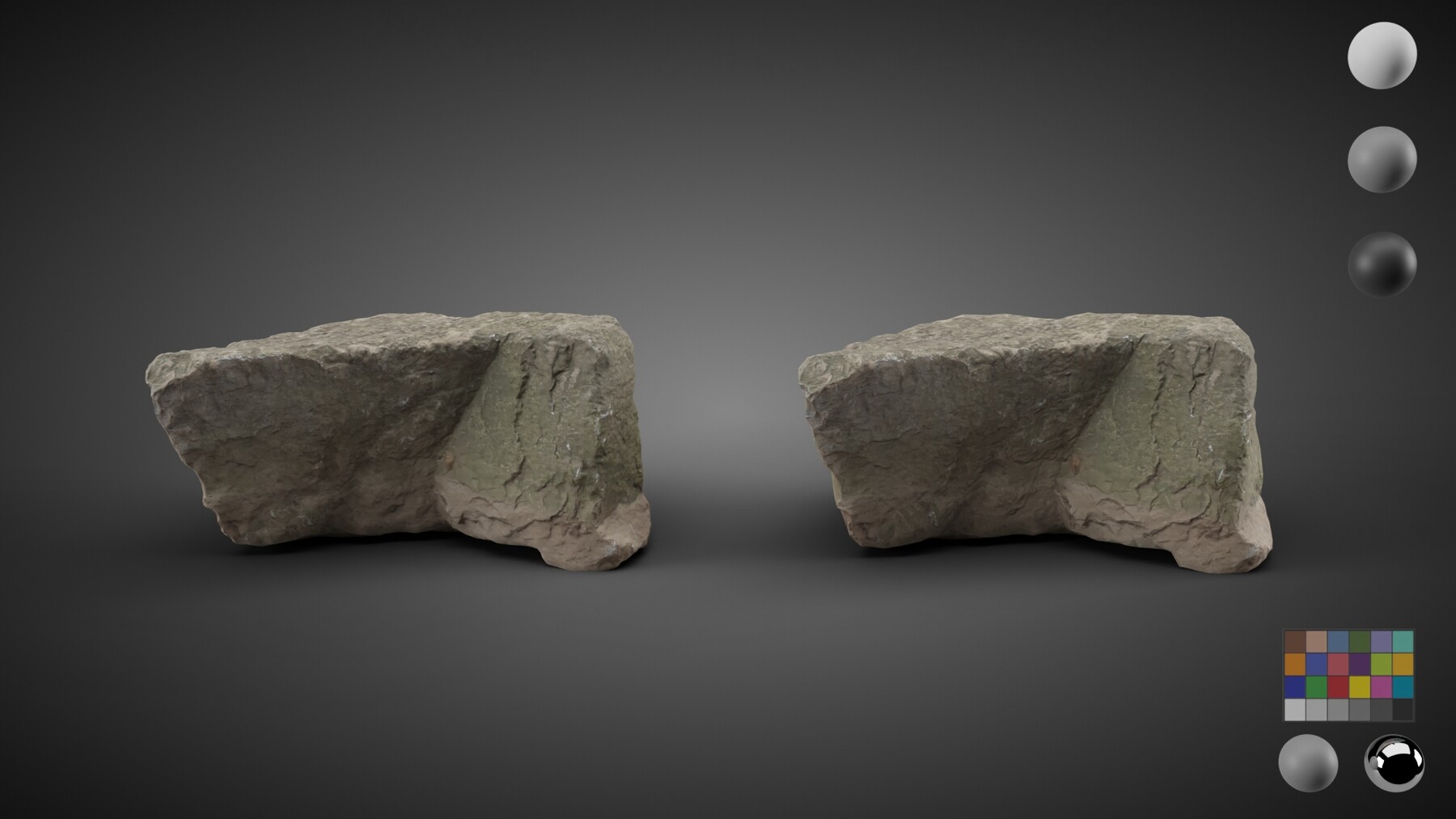 ArtStation - 9 Scan Stones | Game Assets