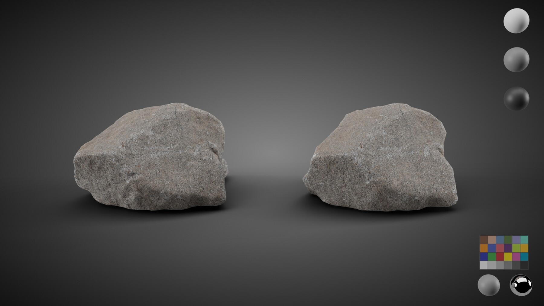 ArtStation - 9 Scan Stones | Game Assets