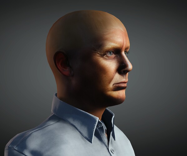 ArtStation - Donald Trump / former us president with blendshape and ...