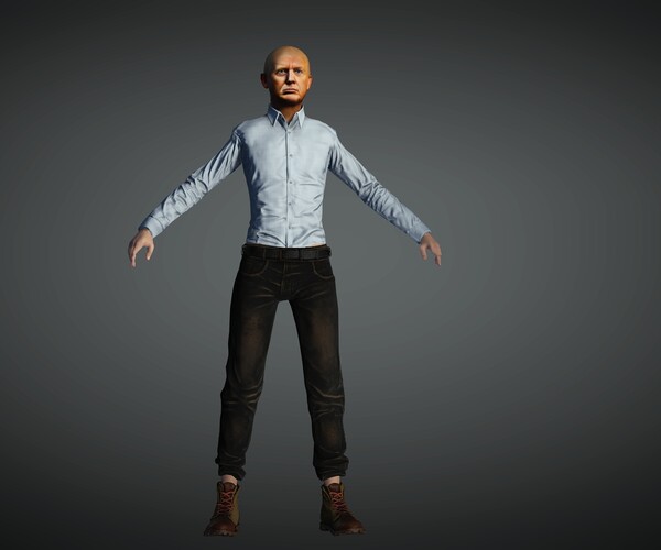 ArtStation - Donald Trump / former us president with blendshape and ...