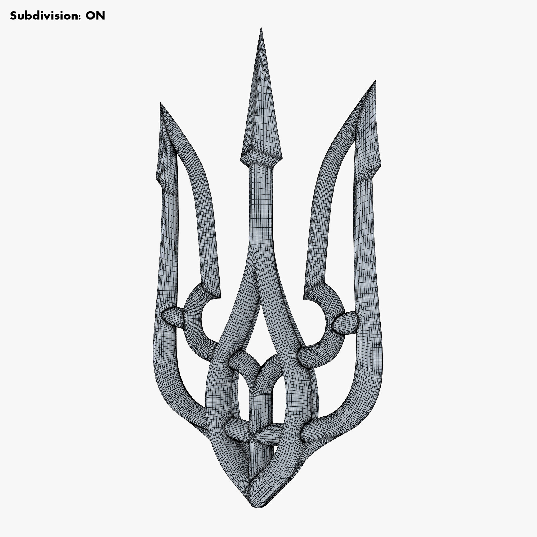 ArtStation - Stylized Ukrainian Tryzub M 2 | Resources