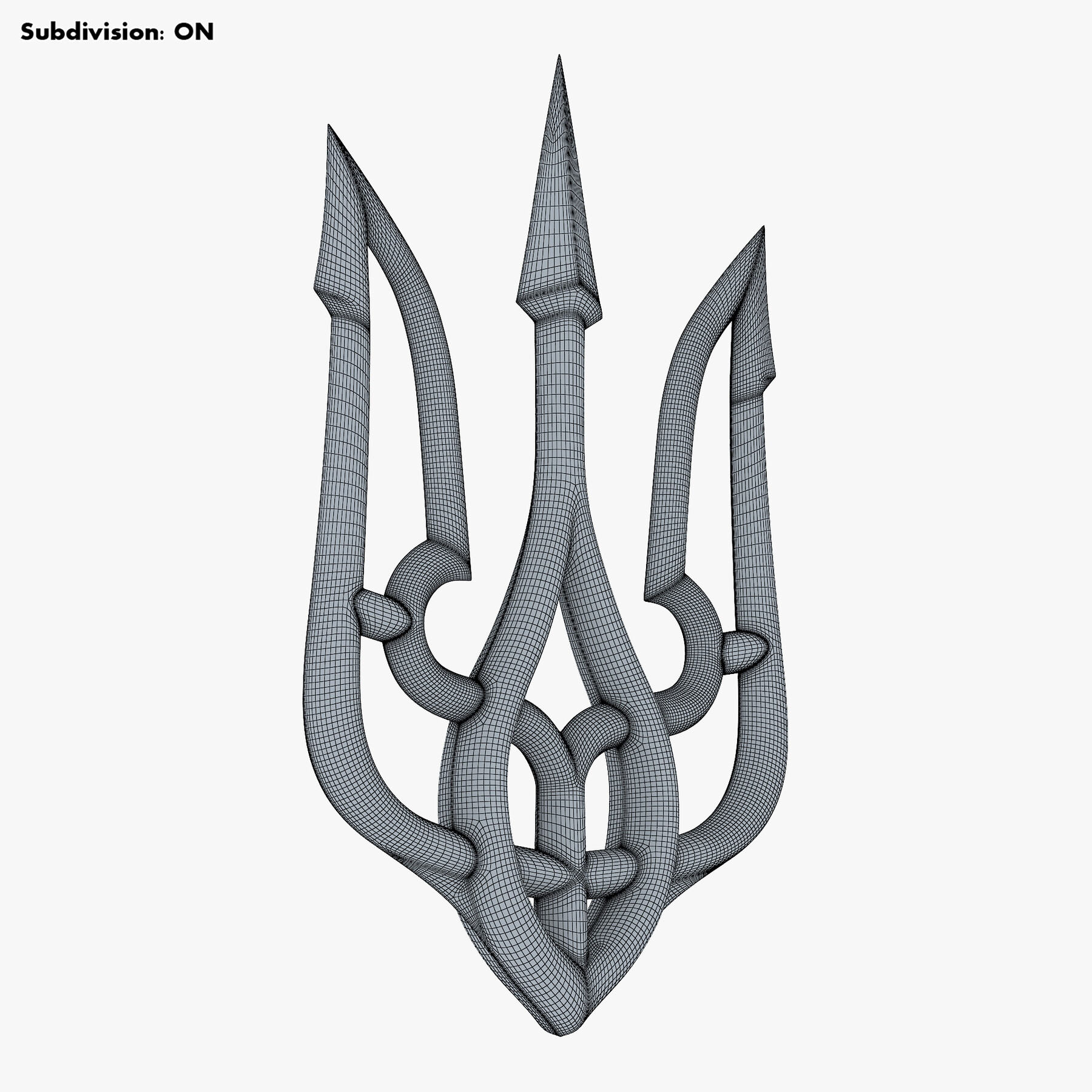 ArtStation - Stylized Ukrainian Tryzub M 2 | Resources
