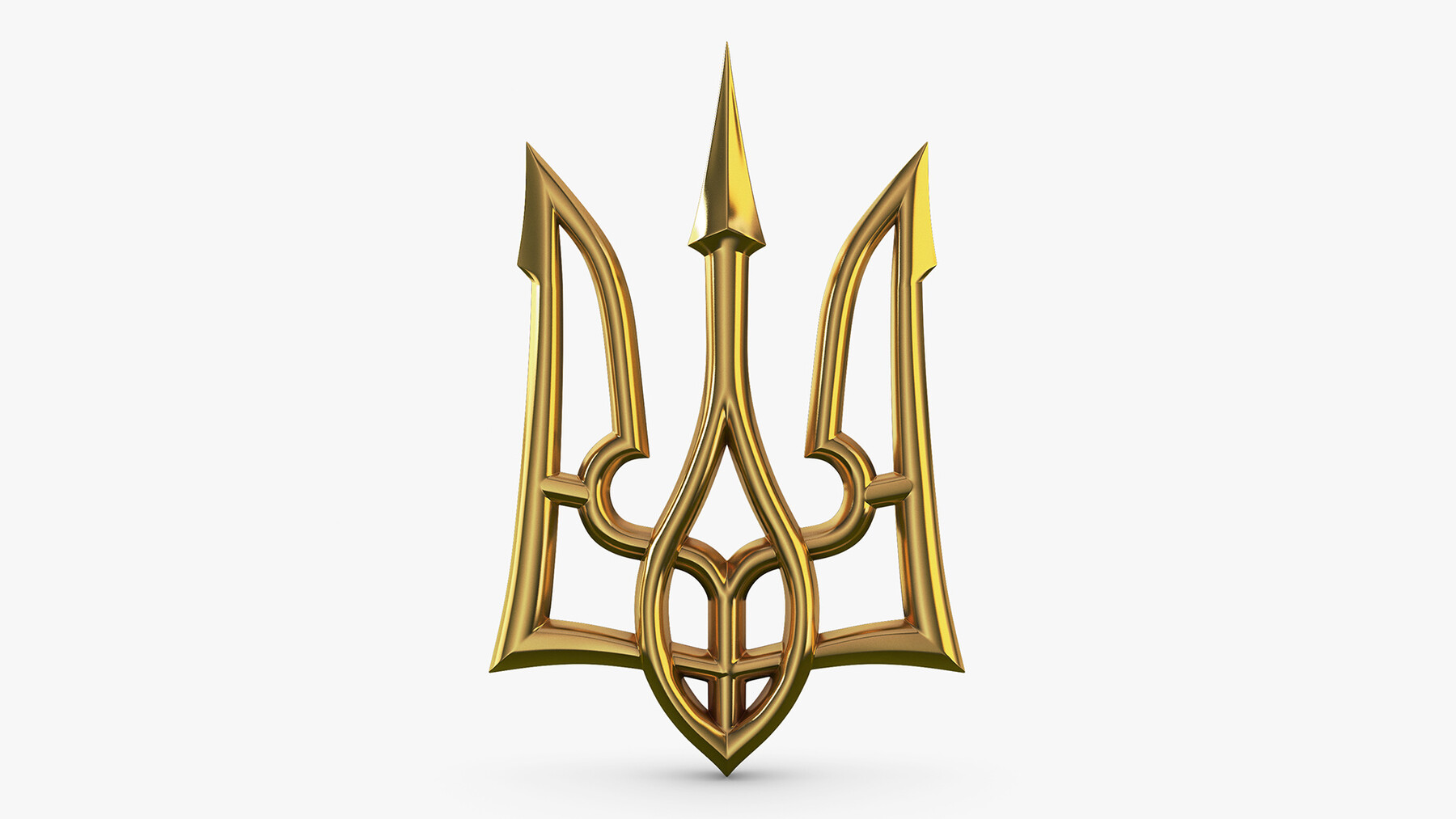 ArtStation - Stylized Ukrainian Tryzub M 3 | Resources