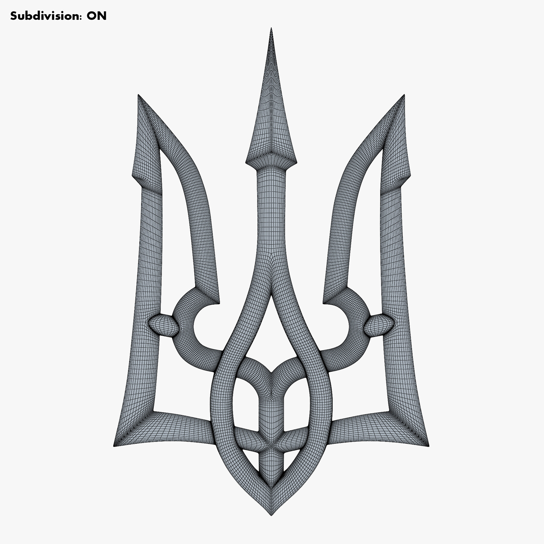 ArtStation - Stylized Ukrainian Tryzub M 3 | Resources