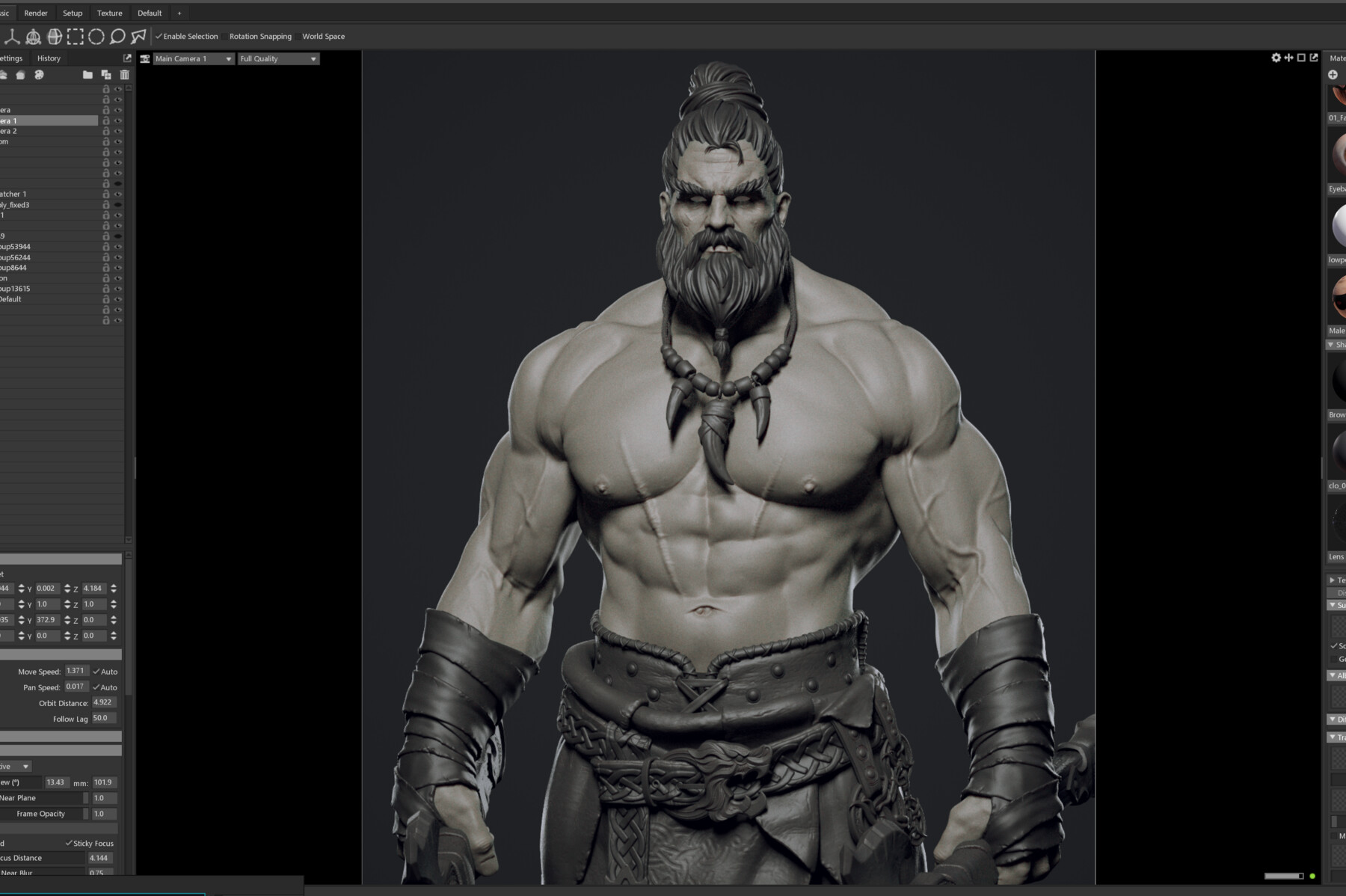 ArtStation - Barbarian - highpoly model | Resources