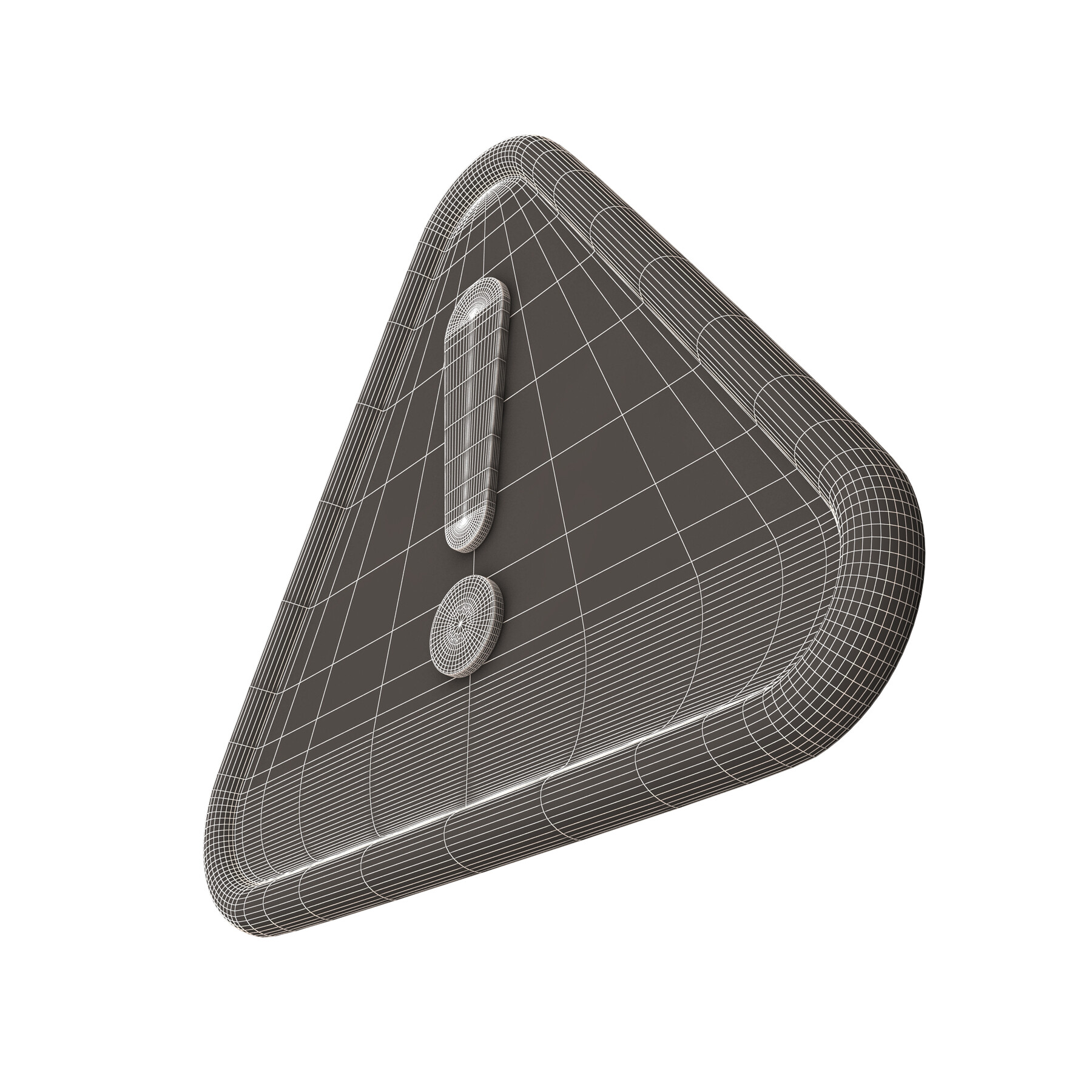 ArtStation - Red Warning Attention Sign | Resources