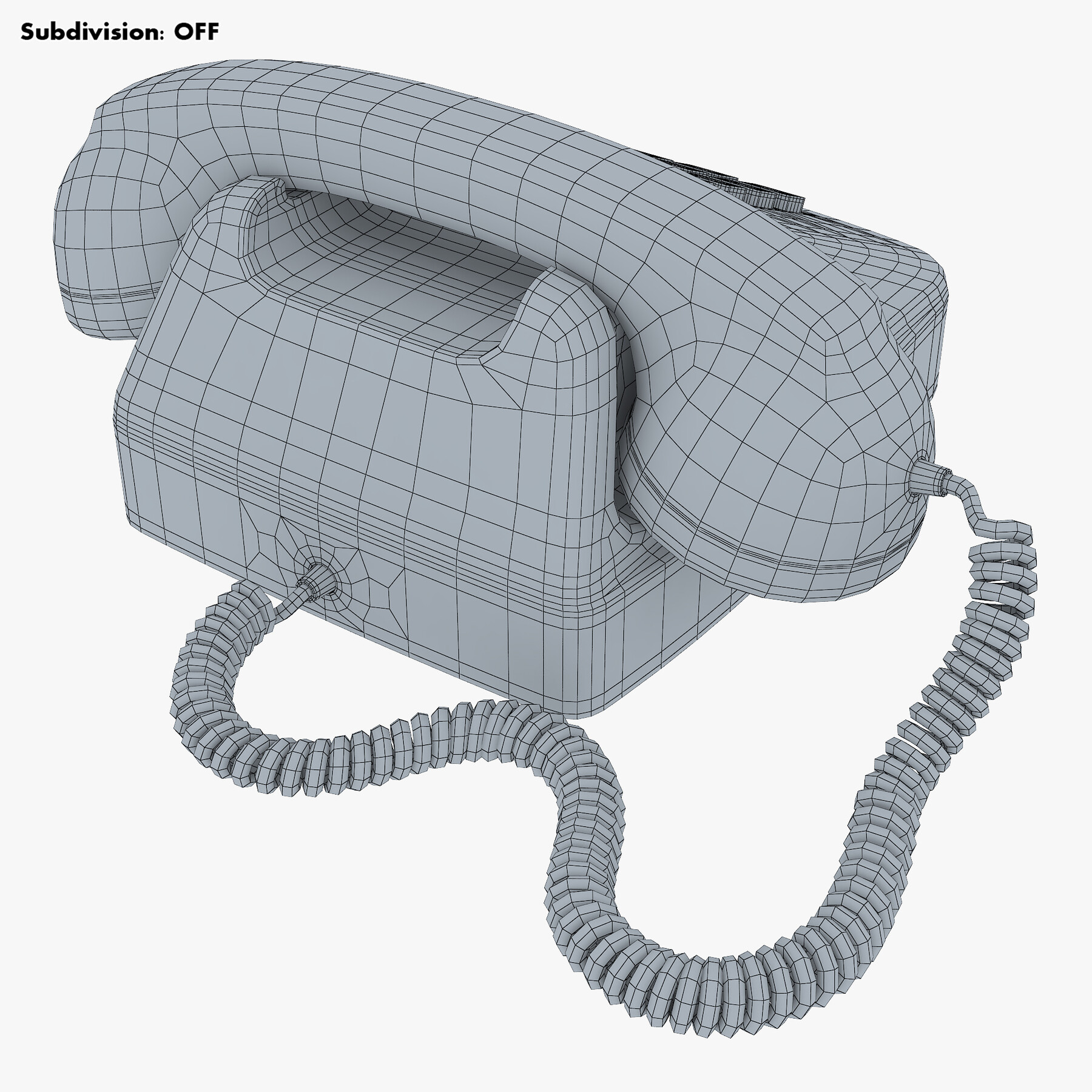ArtStation - Retro Telephone M 3 | Resources