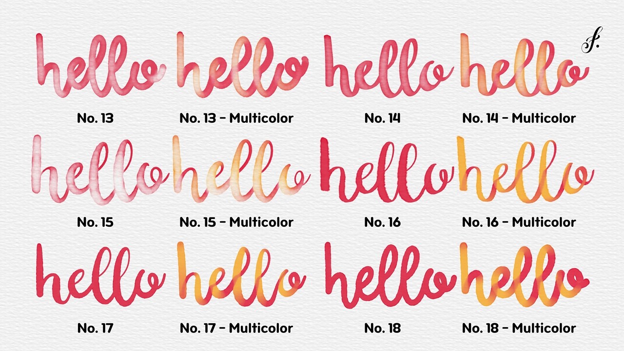 ArtStation - Procreate Brushes Lettering | 146 Artistic Lettering ...