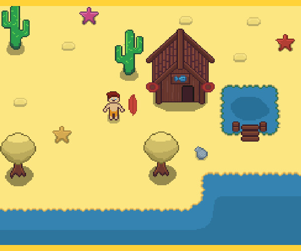 ArtStation - Nature Tiles - Beach Theme | Game Assets