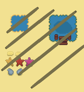 ArtStation - Nature Tiles - Beach Theme | Game Assets