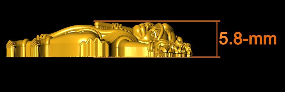 ArtStation - Hanumanji Pendant | hanuman CAD file | hanuman ji jewelry ...