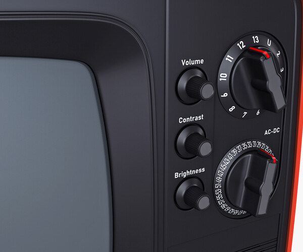 ArtStation - Retro Portable Television Collection volume 1 | Resources