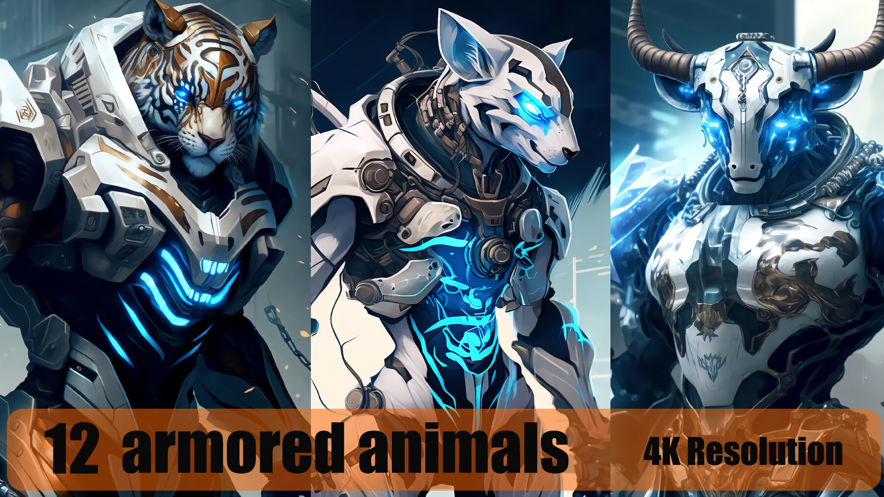 ArtStation - 12 armored animals | Artworks