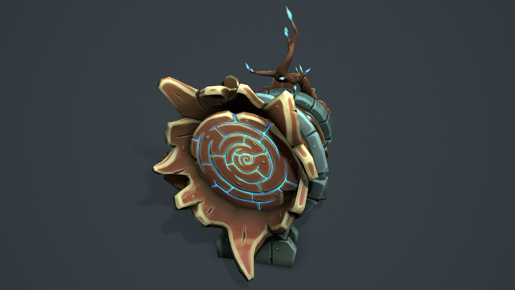 ArtStation - Log chest | Game Assets