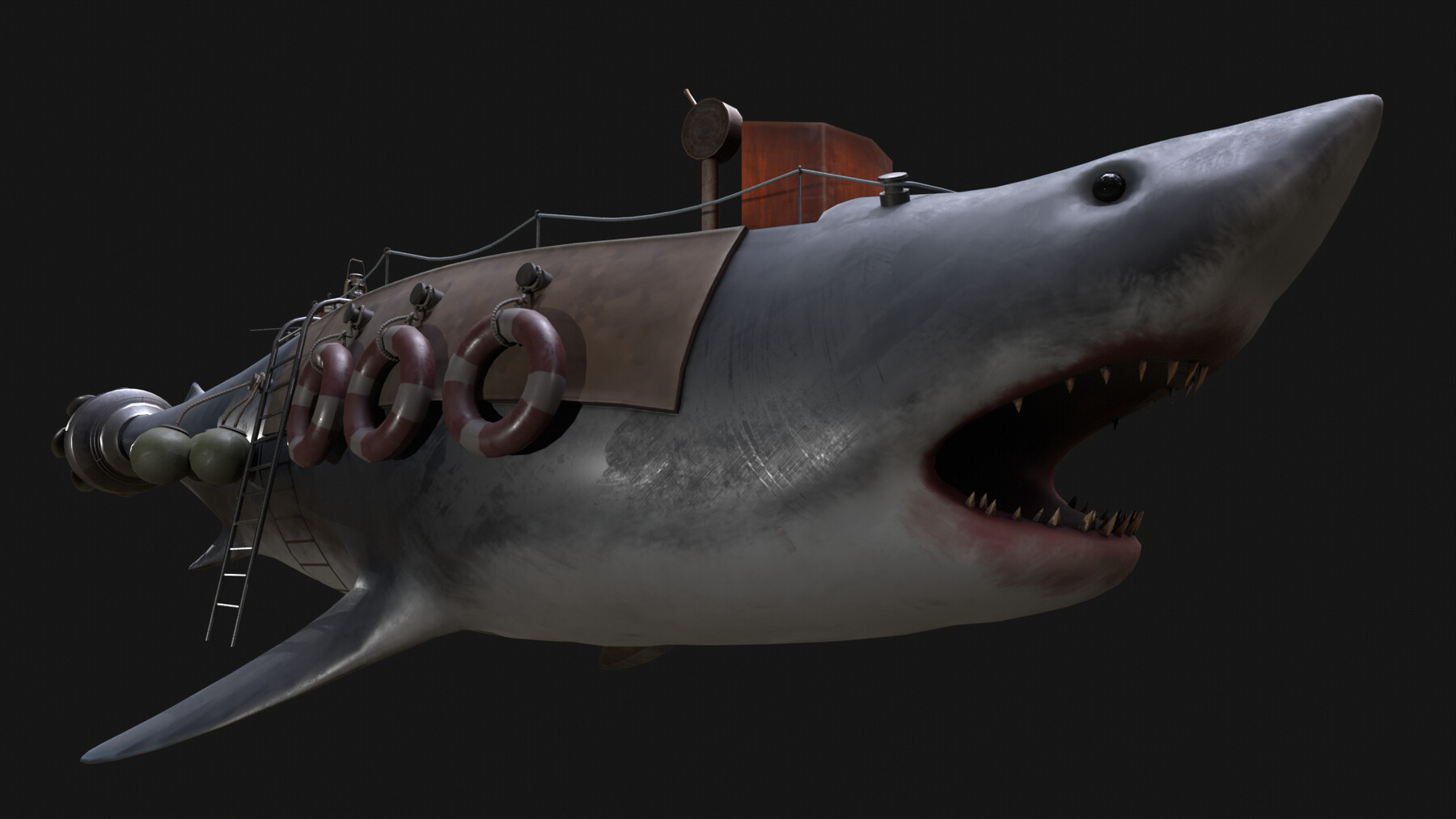 ArtStation - Stylized Shark | Game Assets