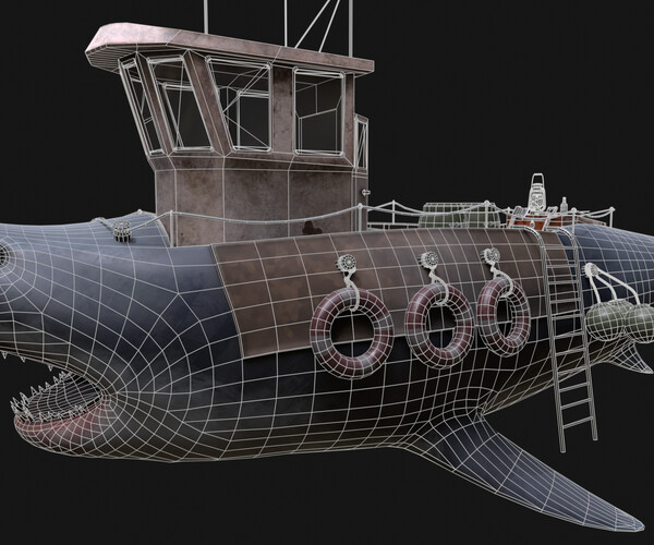 ArtStation - Stylized Shark | Game Assets